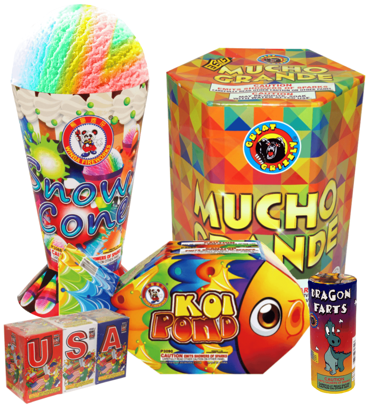Products - Cornellier Fireworks